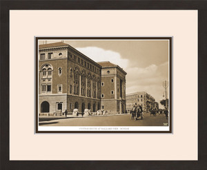 Old Vintage Bombay (Mumbai) Wooden Photo Frame of Custom House at ...