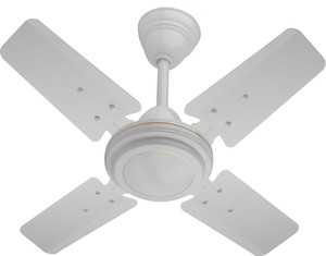 Zodin Bullet White 600 mm 4 Blade Ceiling Fan Price in India - Buy ...