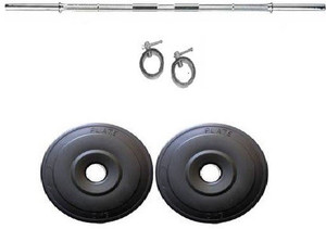 FACTO POWER 4 kg 3 Feet Straight Rod, Rod Locks (21 MM) and 4KG (2KG x ...