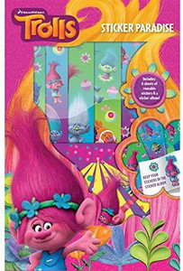 DreamWorks Trolls Sticker Paradise New - Trolls Sticker Paradise New ...