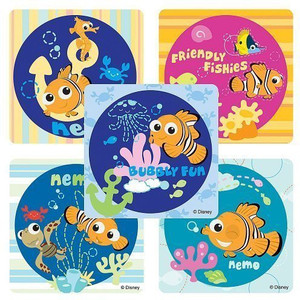SmileMakers Inc. Disney Finding Nemo Magical Seas Stickers - Party ...