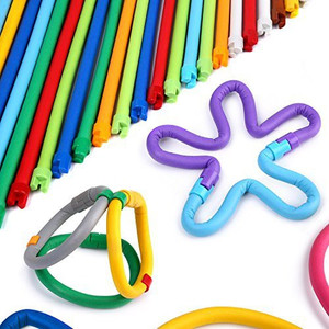Peradix Building Sticks Diy Toys Kids' Soft Bendable Sculpting Sticks ...