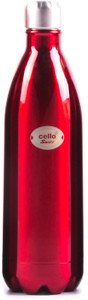 cello present Swift Red color Thermo bottel 1000ml stainless steel ...