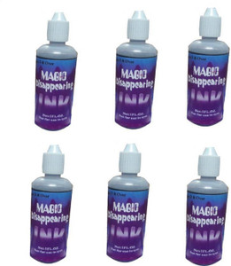 TECHNOCHITRA Magic Disappearing Ink Set of 6 Pieces Magic Trick Prank ...