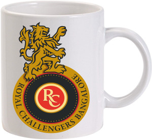 MUGKIN RCB - Royal Challengers Bangalore Printed Ceramic Coffee Mug ...