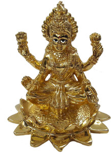 Chintamani Arts™ GOLD PLATED LAXMI IDOLS | Auspicious MAHALAXMI IDOLS ...