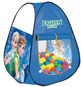 IndusBay Play Tent Frozen Ball Pool Pop-Up tent For Girls Toy Picnic ...