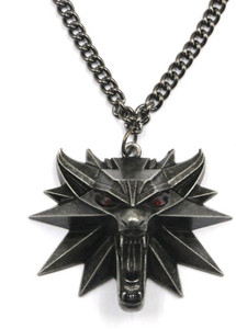 ZenShanti Witcher Wolf Medallion Pendant Necklace Metal Pendant Price ...