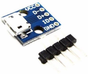 robocraze Micro USB Breakout Board Power Charging Module Price in India ...