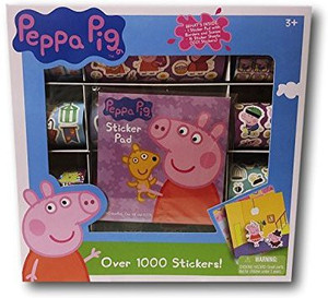 Generic Peppa Pig Deluxe Sticker Set - Over 1,000 Stickers! - Peppa Pig ...