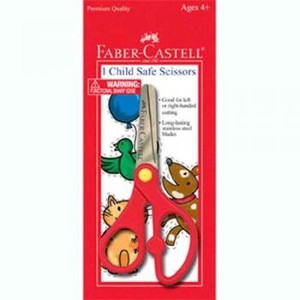 Generic Faber-Castell Child Safe Scissors - Safety Scissors for Kids ...