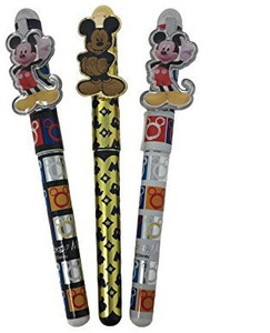 Generic Disney Mickey Mouse Pen 1 White, 1 Gold, 1 Black, 3Pc - Disney ...