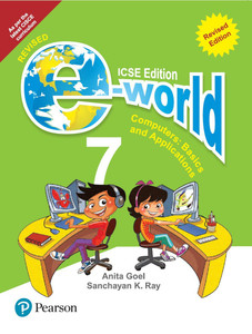 E-world -Computer Science for ICSE Class 7 by Pearson: Buy E-world ...