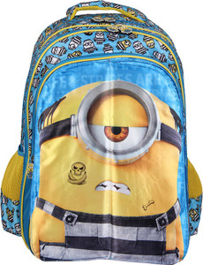 Flipkart.com | Despicable Me Minion Blue & Yellow Flap 16 inch Backpack ...
