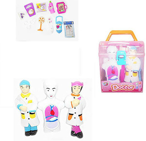 Shrih Mini Docter Play Set With 22 Medical Equipments, Including 3 ...