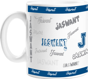 PrintAttic Me, Myself & I - Jaswant (Name Edition) Ceramic Coffee Mug ...