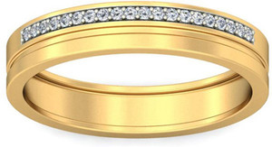 AMANTRAN sdfdr Silver Cubic Zirconia Yellow Gold Plated Ring Price in ...