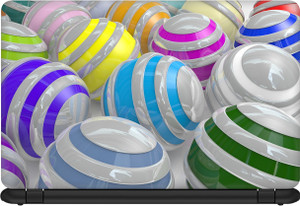 Kreative Lab Colorful Balls Laptop skin for 14.1 inches Laptop ...
