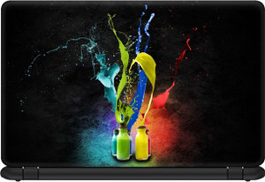Kreative Lab Color Splash Laptop skin for 14.1 inches Laptop ...