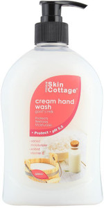 Skin Cottage CREAM HAND WASH GOATS MILK 500ML Hand Wash Pump Dispenser ...