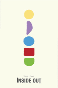 inside out text 12 inch x 18 inch creative posters Paper Print - Movies ...