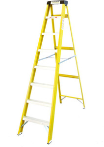 YOUNGMAN 8 Step electric shock proof Steel Ladder Price in India - Buy ...