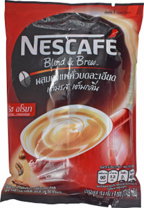Nescafe Blend & Brew Rich Aroma 3in1 Coffee Mix Powder - 174.6g (9x19 ...