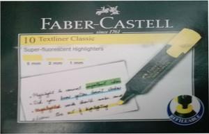 Flipkart.com | FABER-CASTELL Textliner Classic Pink Pack - Highlighter ...