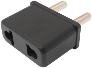 TecMac 2 Pin Flat To Normal Indian Socket Conversion Plug Pin Price in ...