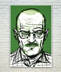 Posterskart Breaking Bad Walter White Art Poster Paper Print - Art ...