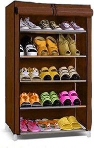Amaze Shoppee Shoe Collapsible Almirah Shelf/Folding Shoe Cabinet Metal ...