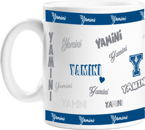PrintAttic Me, Myself & I - Yamini (Name Edition) Ceramic Coffee Mug ...