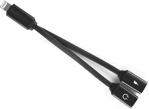 Shadow Securitronics Lightning Cable 0.5 m Flexible PVC Dual Lightning ...