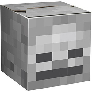 Generic Minecraft Skeleton Head Costume Mask - Minecraft Skeleton Head ...
