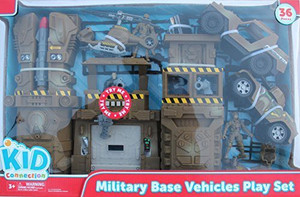 Kid Connection Military Base Vehicles Play Set - Military Base Vehicles ...