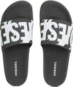 DIESEL Men A-LOHAA SA-MARAL Slides - Buy Black Color DIESEL Men A-LOHAA ...