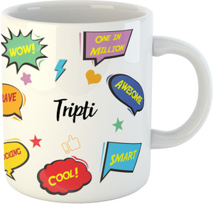 ARTBUG Tripti Name Ceramic Coffee Mug Price in India - Buy ARTBUG ...