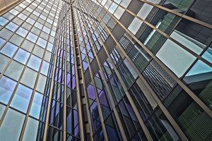 AZOHP7929 Architecture Skyscraper Rigging Gear Building Paper Print ...