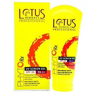 Lotus Professional Sunscreen - SPF 50 PA++ PHYTO RX UV SCREEN GEL ...