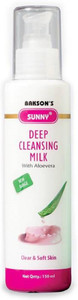 Bakson's Sunny Deep Cleansing Milk 150 Ml [Pack of 2] Face Wash - Price ...