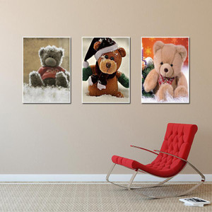Teddy Wall Art Painting With UV Coating 12x18 inches on 4mm Sunboard ...