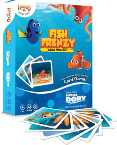 Kaadoo Disney-Fish Frenzy-Finding Dory Card Game Strategy & War Board ...
