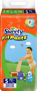 Sweety Fit Pantz SFP1000-Super Jumbo PK-S-Count: 72 - S - Buy 72 Sweety ...