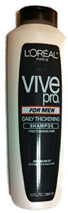 L'Oréal Paris Vive Pro For Men Daily Thickening Shampoo, 13.0 Fluid ...