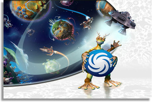 spore galactic adventures Paper Print - Gaming posters in India - Buy ...