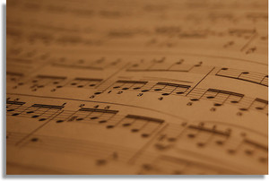 musical score Paper Print - Music posters in India - Buy art, film ...