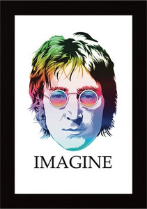 Posterskart John Lennon Imagine Framed Poster Paper Print - Art ...