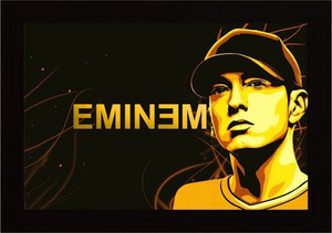 Posterskart Eminem Art Framed Poster Paper Print - Art & Paintings ...