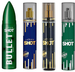 LAYER'R SHOT ROYAL JADE DEODORANT 135 ML+SHOT ICONIC DEODORANT 135 ML ...
