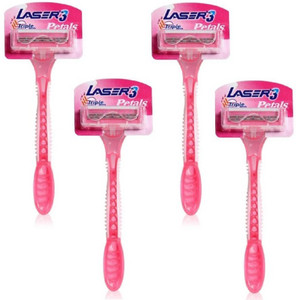LASER women Razor Petals 3 4Pc pack - Price in India, Buy LASER women ...